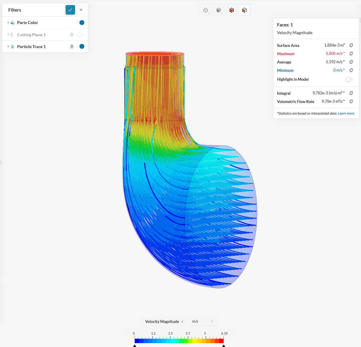 Parametric Under Desk 120/140mm Fan Duct through Grommet Hole por Matt ...