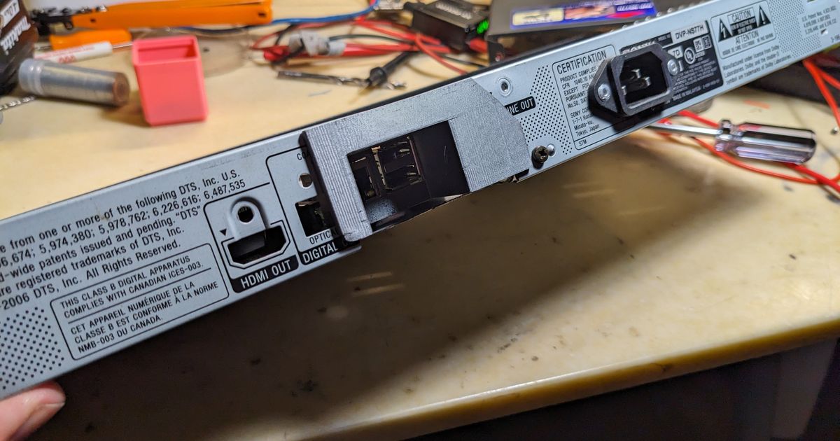 Panel Mount Case For Raspberry Pi 3B by Beefdip | Download free STL ...