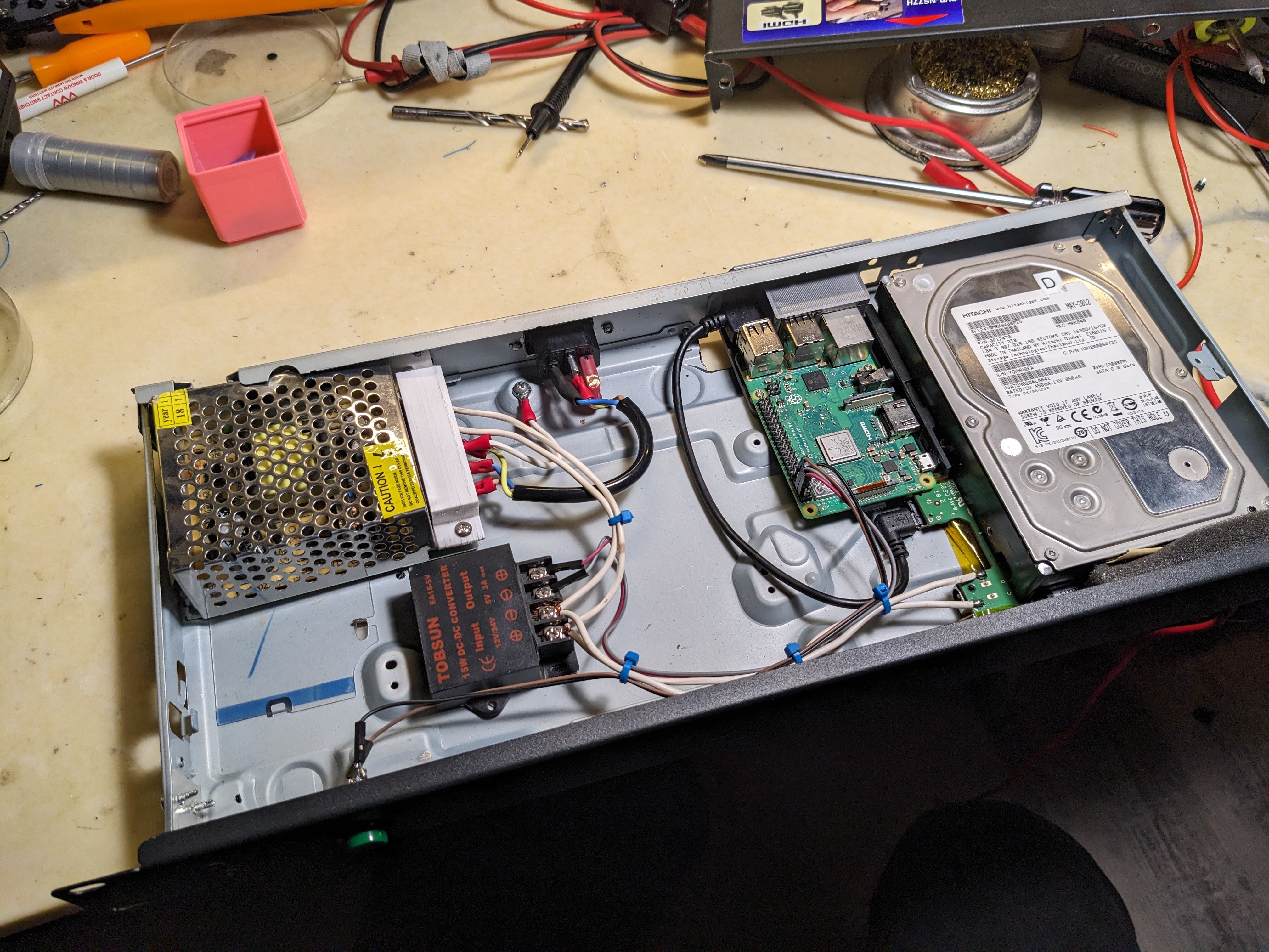 Panel Mount Case For Raspberry Pi 3B by Beefdip | Download free STL ...