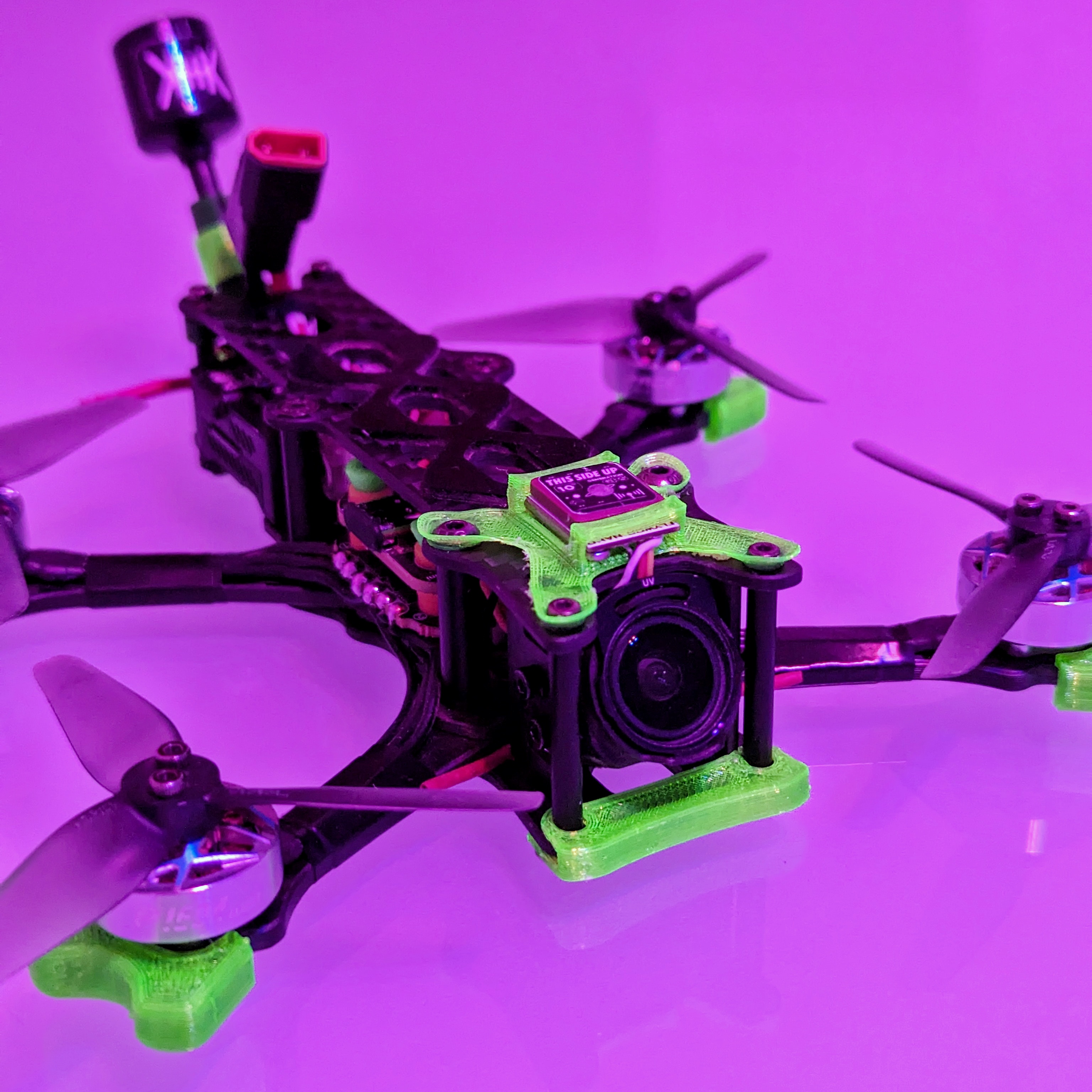 Quadmula Siren F3 GPS mount & other light weight parts by fpvgio ... Quadmula Siren F3 GPS mount & other light weight parts by fpvgio ...