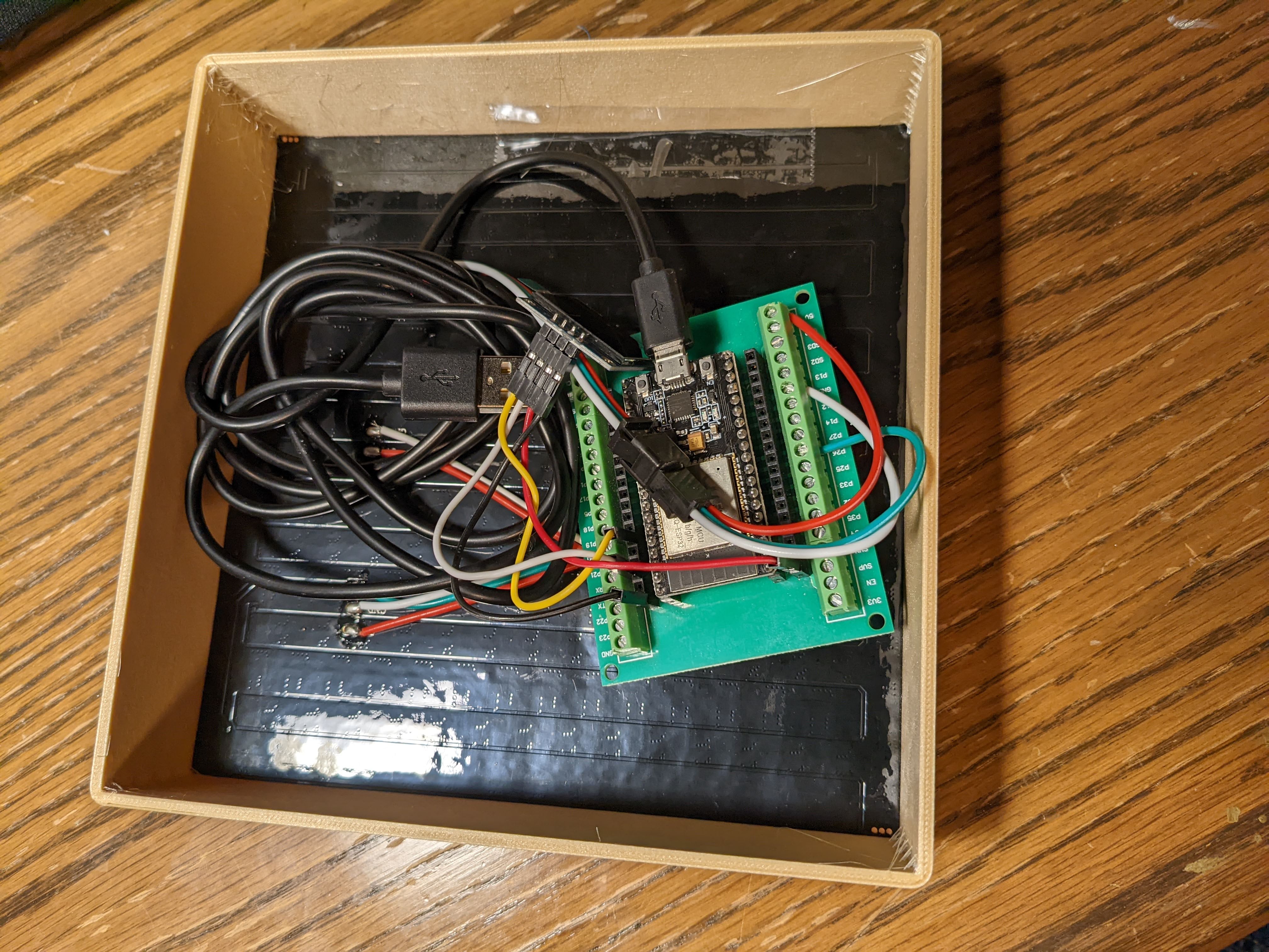 16x16 WS2812B LED Matrix Project Box by jg | Download free STL model ...