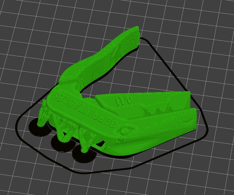 Dino Chip Clip with internal magnets by Robert Rosenbaum | Download ...