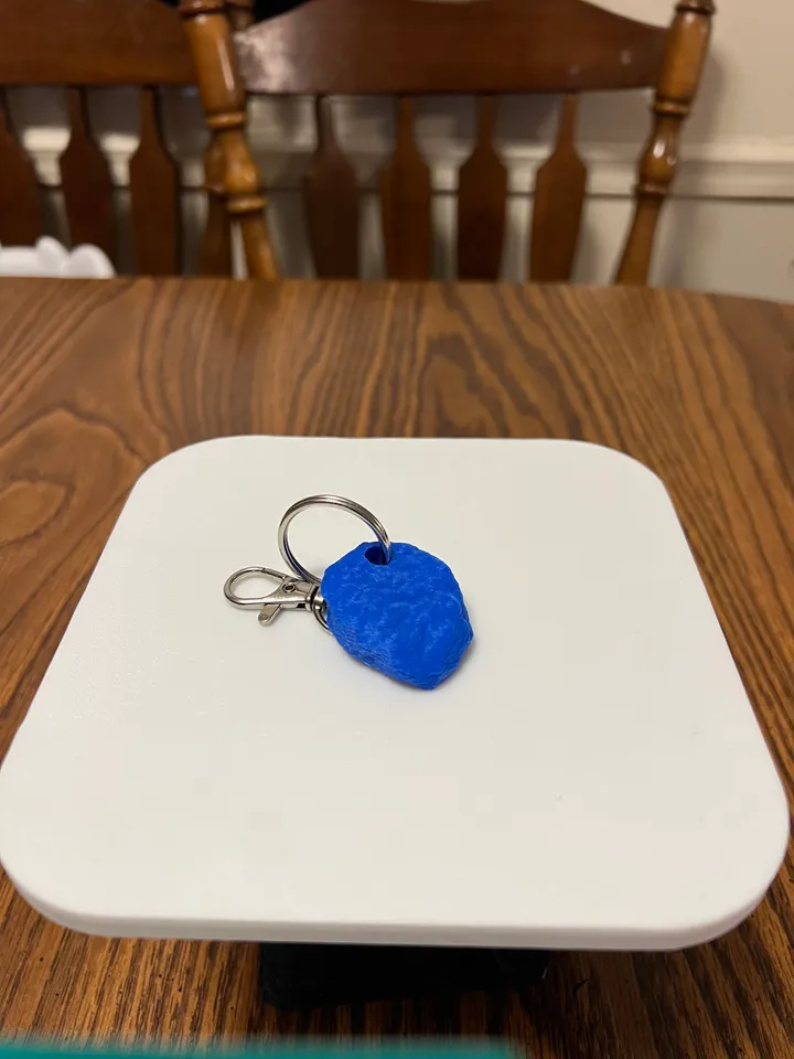 Chicken Nugget Keychain by Bernings | Download free STL model ...