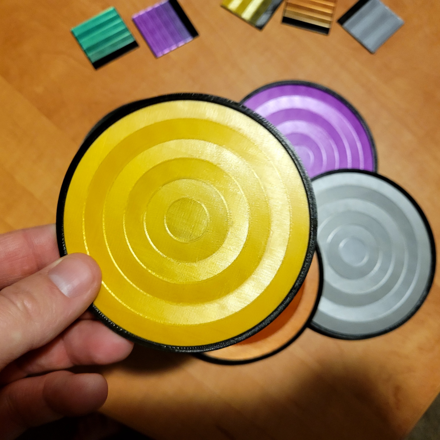 Color Coasters by Hythlodeous | Download free STL model | Printables.com