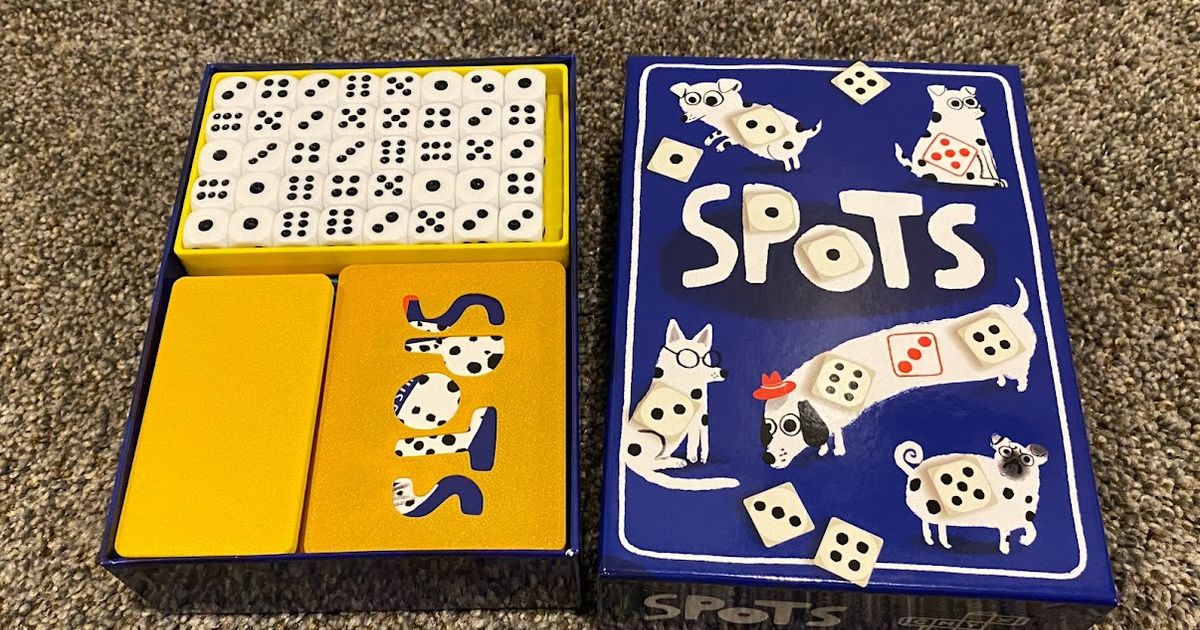 Spots Board Game Organizer by tjdesign | Download free STL model ...