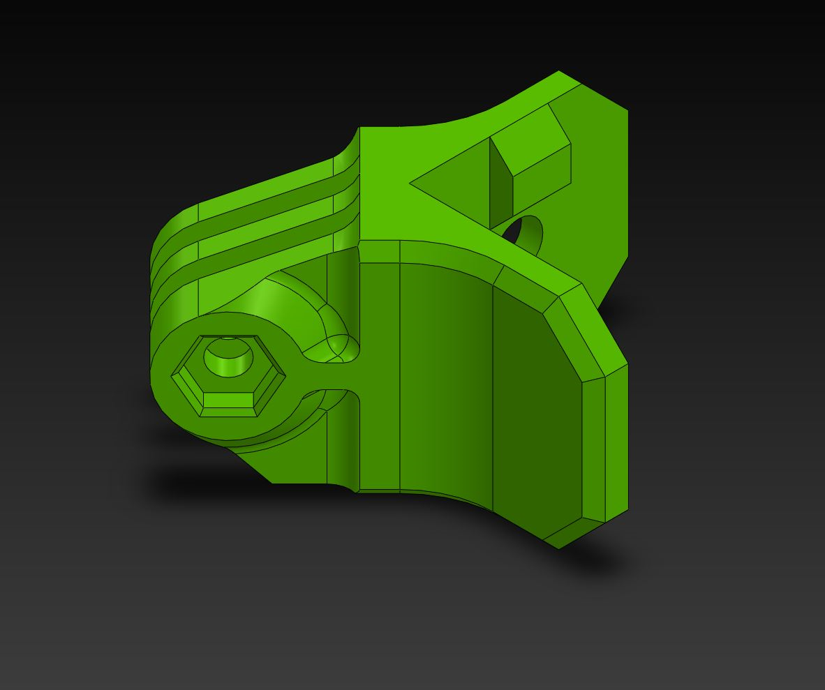 3DO Usb Cam Side View Mount by Vectoforge | Download free STL model ...