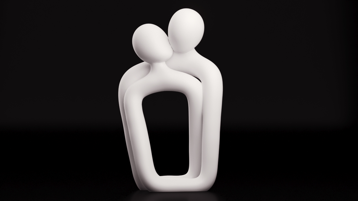 SOUL CONNECTION - Couple minimalist HomeDecor_ TinyMakers3D by StlCraft ...
