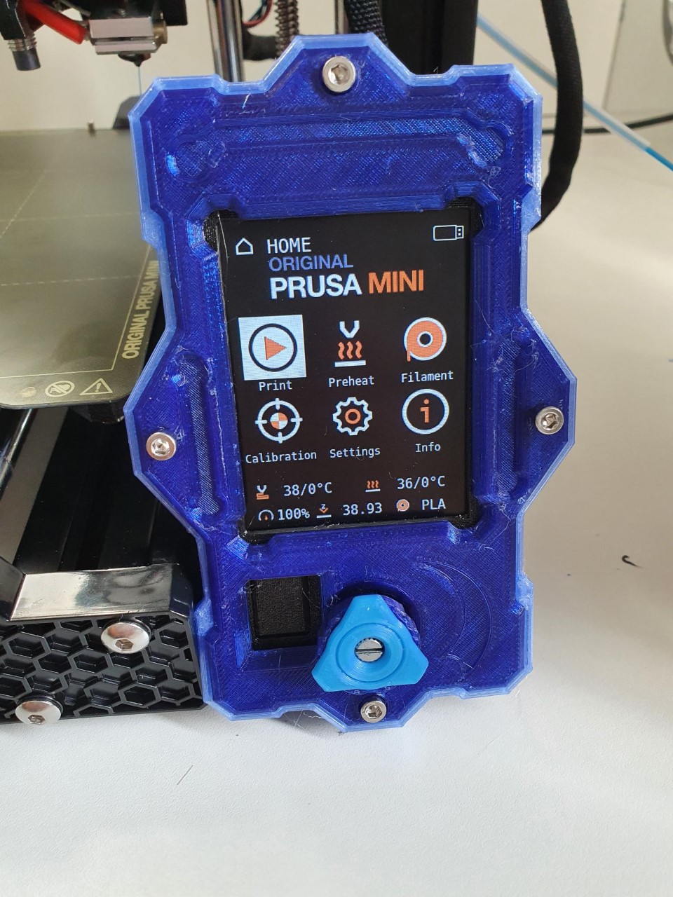 Prusa Mini LCD Case by RepaRaptor | Download free STL model ...