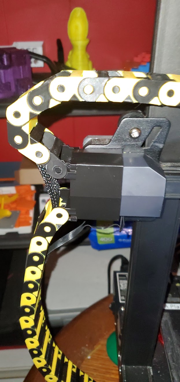 ENDER 3 s1 / pro Extruder X and Z Cable Chain Set by Ryan Gralinski ...