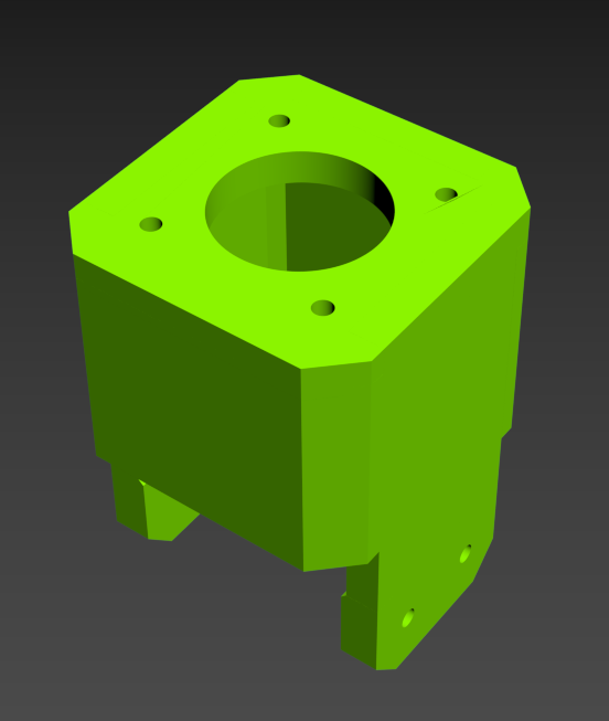 Nema17 2040 Z Mount by Vinay Kumar | Download free STL model ...