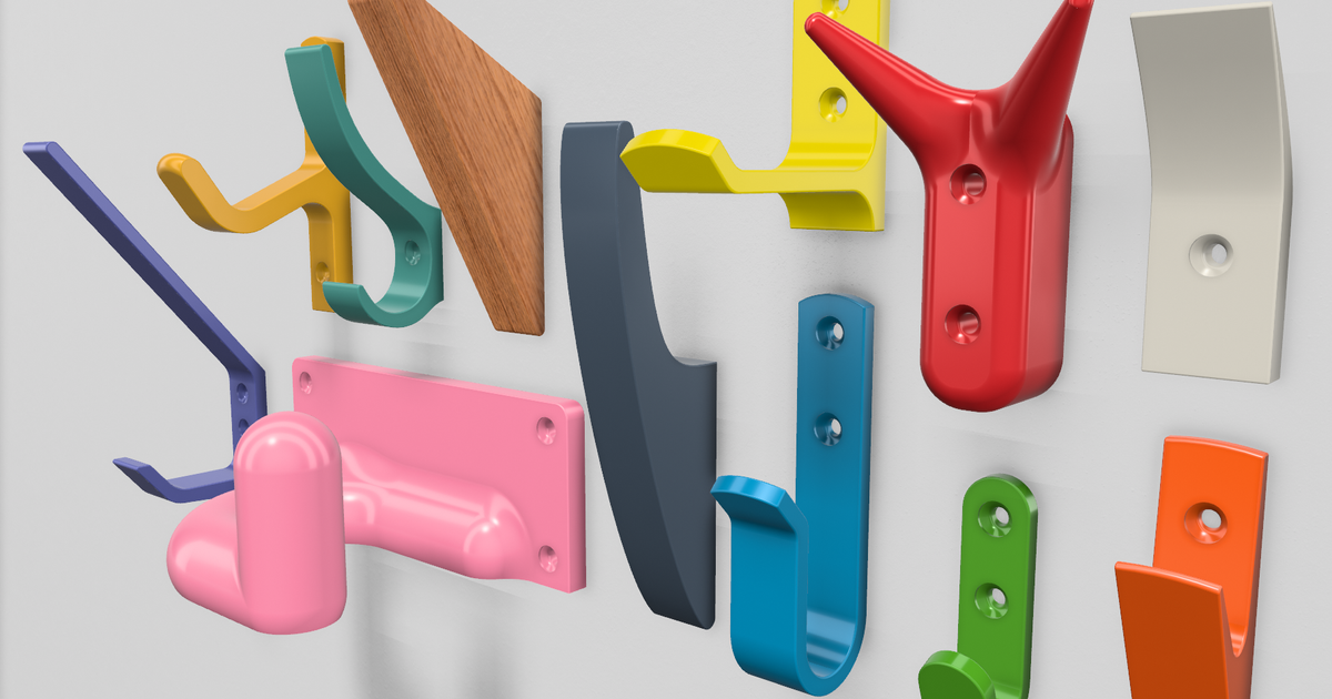 Wall Hook by MaxT | Download free STL model | Printables.com