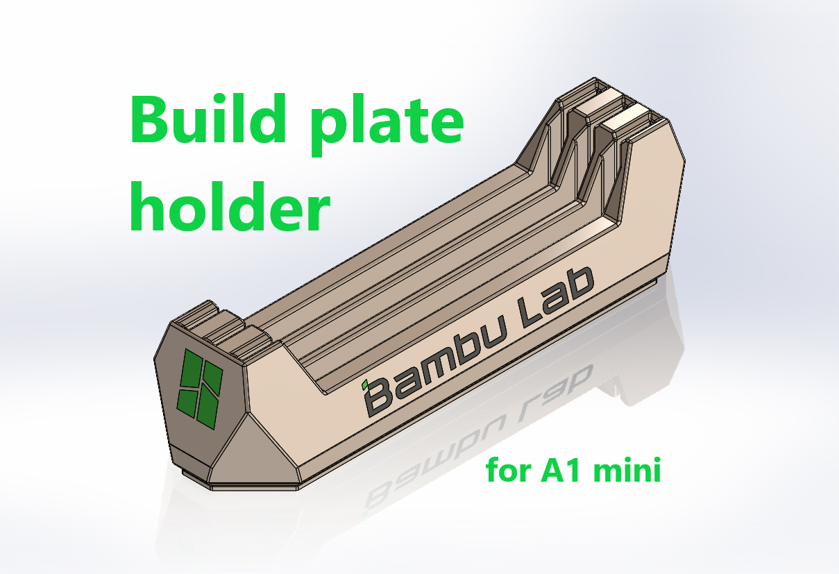 Bambu Lab Build Plate Holder 3x,5x X1 / P1 series A1, A1 mini by 3D ...