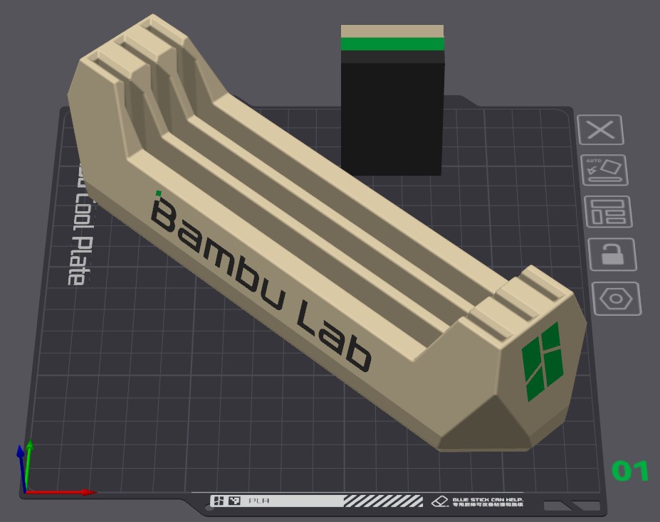 Bambu Lab Build Plate Holder 3x,5x X1 / P1 series A1, A1 mini by 3D ...