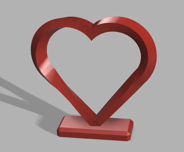 Mobius Heart Decoration by Brian Roehl | Download free STL model ...