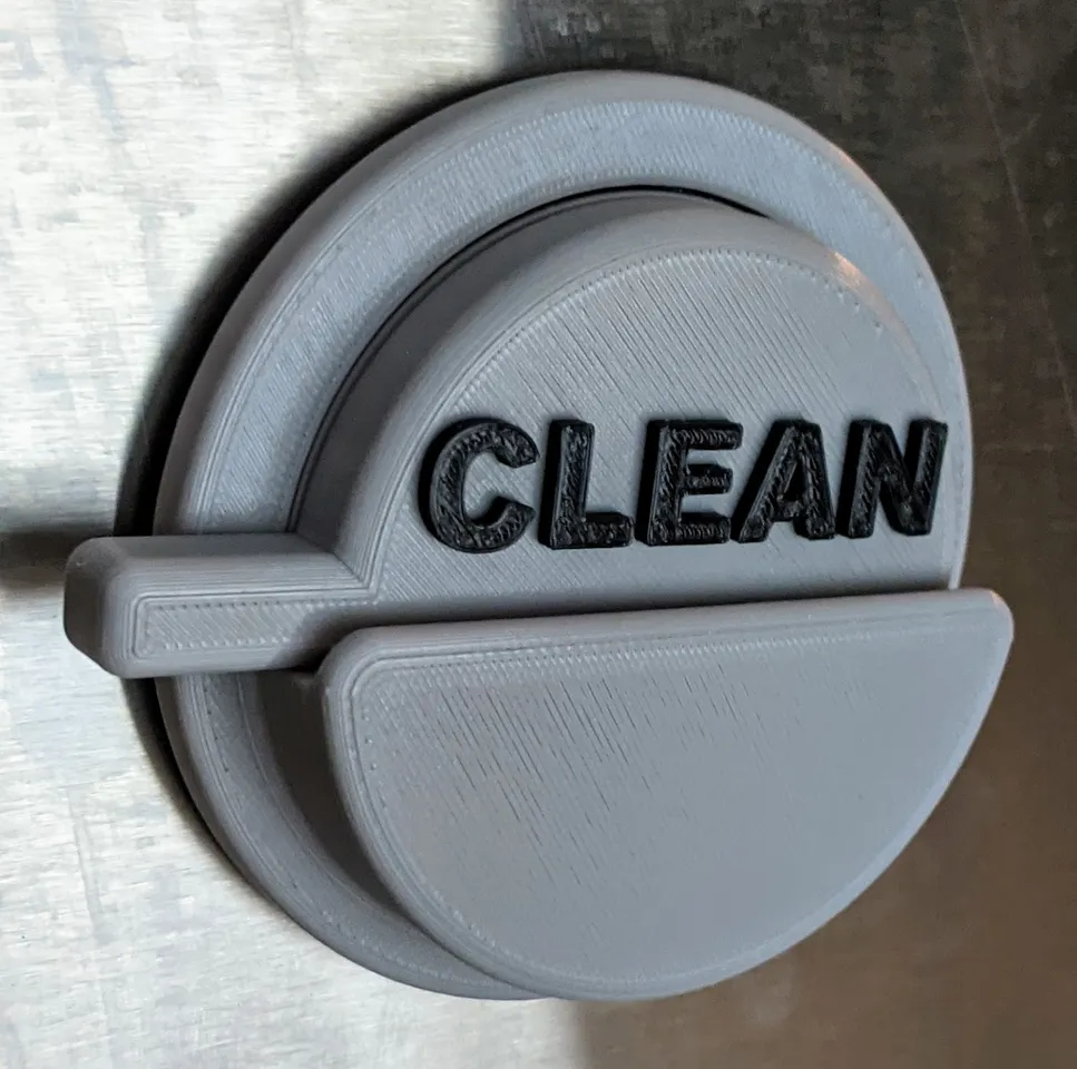 Dishwasher Sign by FMD | Download free STL model | Printables.com