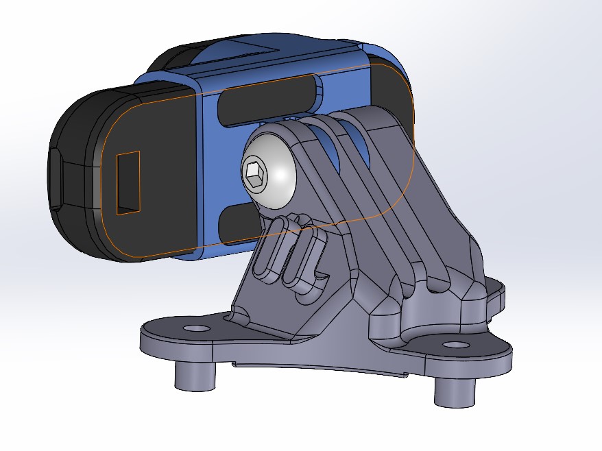 Runcam Thumb Pro 4K mounting by Vincent12FPV | Download free STL model ...