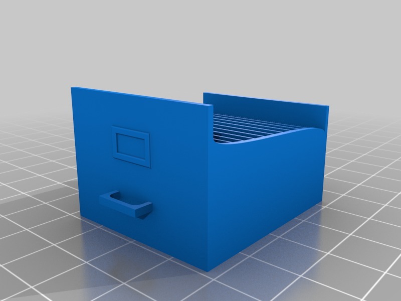 SD Card Cabinet by NestedLoop | Download free STL model | Printables.com