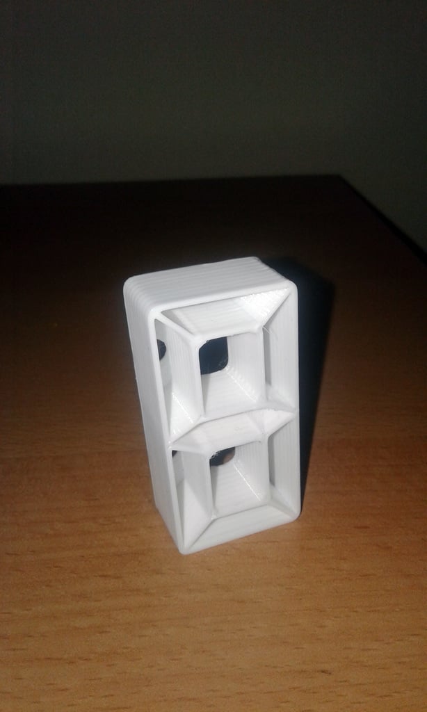 Large LED 7 segment display by NestedLoop | Download free STL model ...