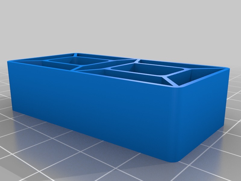 Large LED 7 segment display by NestedLoop | Download free STL model ...