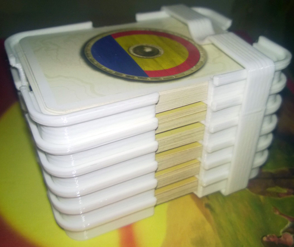 Stackable Catan Card Organizer by NestedLoop | Download free STL model ...