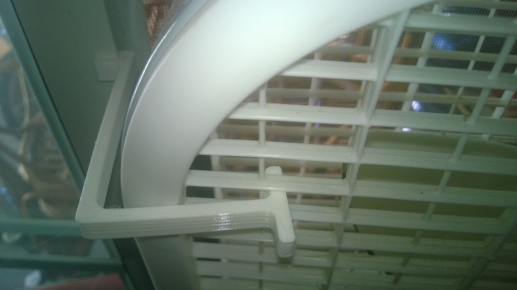 Window fan retainer by NestedLoop | Download free STL model ...