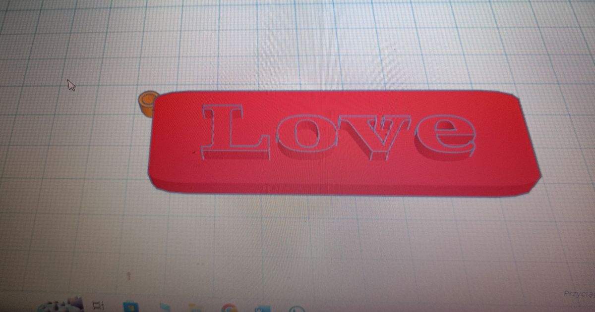 love keychain by Simon | Download free STL model | Printables.com