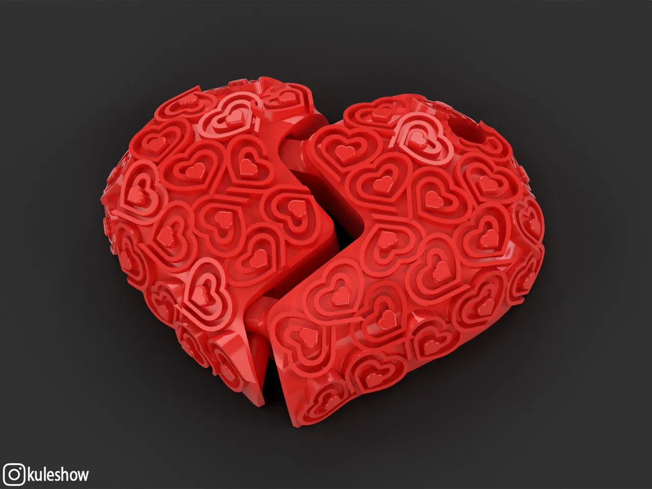 Flexible Heartbreak by bigovereasy | Download free STL model ...