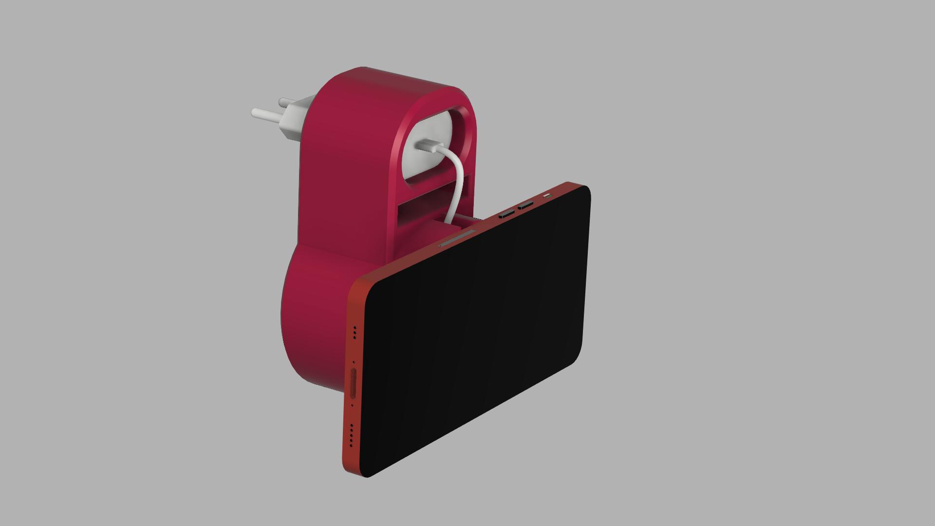 Built-in Magsafe charger & Adapter by SanniBaey | Download free STL ...