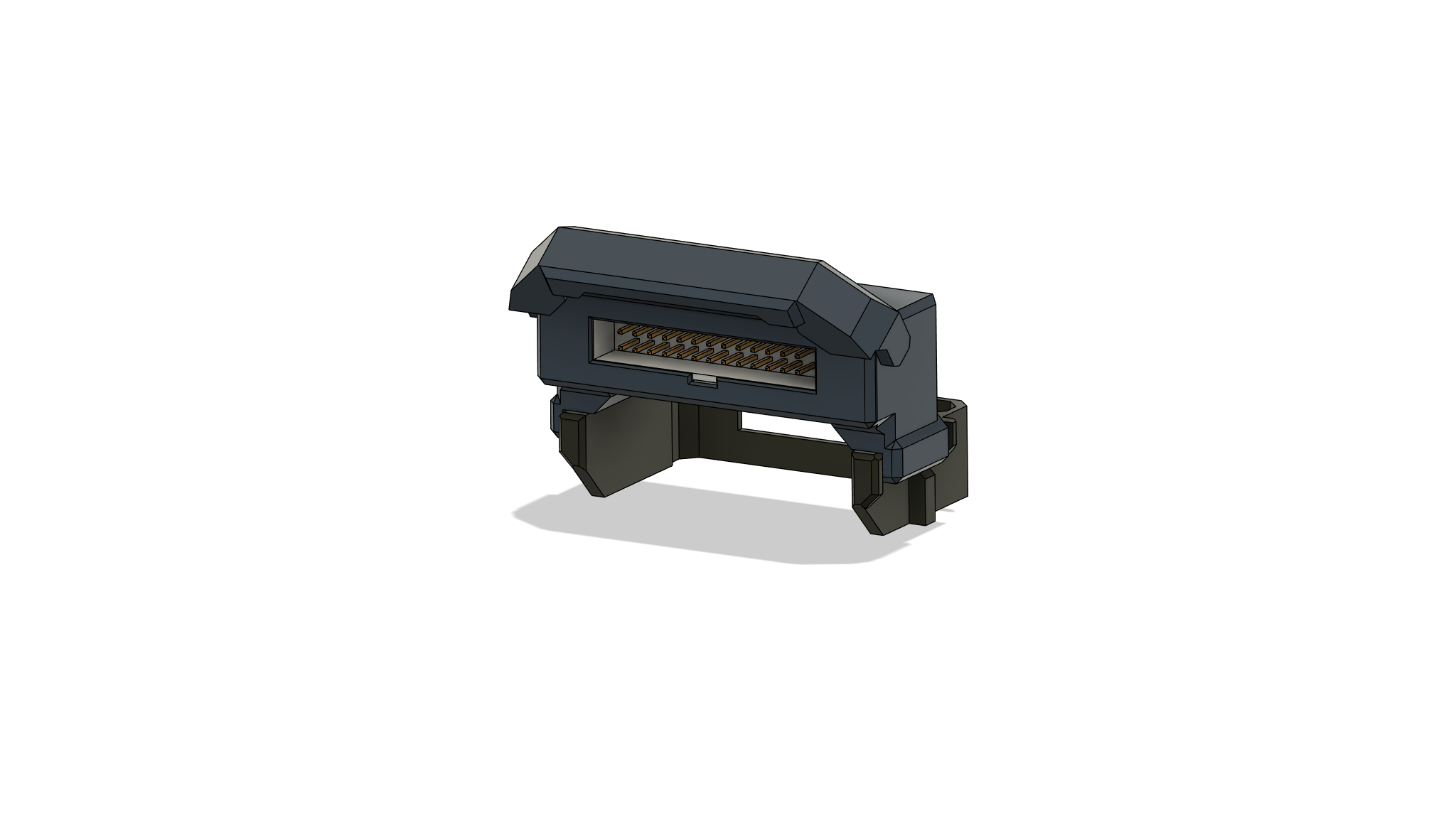 Ultimate 64 - IDC Extender For Userport by iinnrr | Download free STL ...
