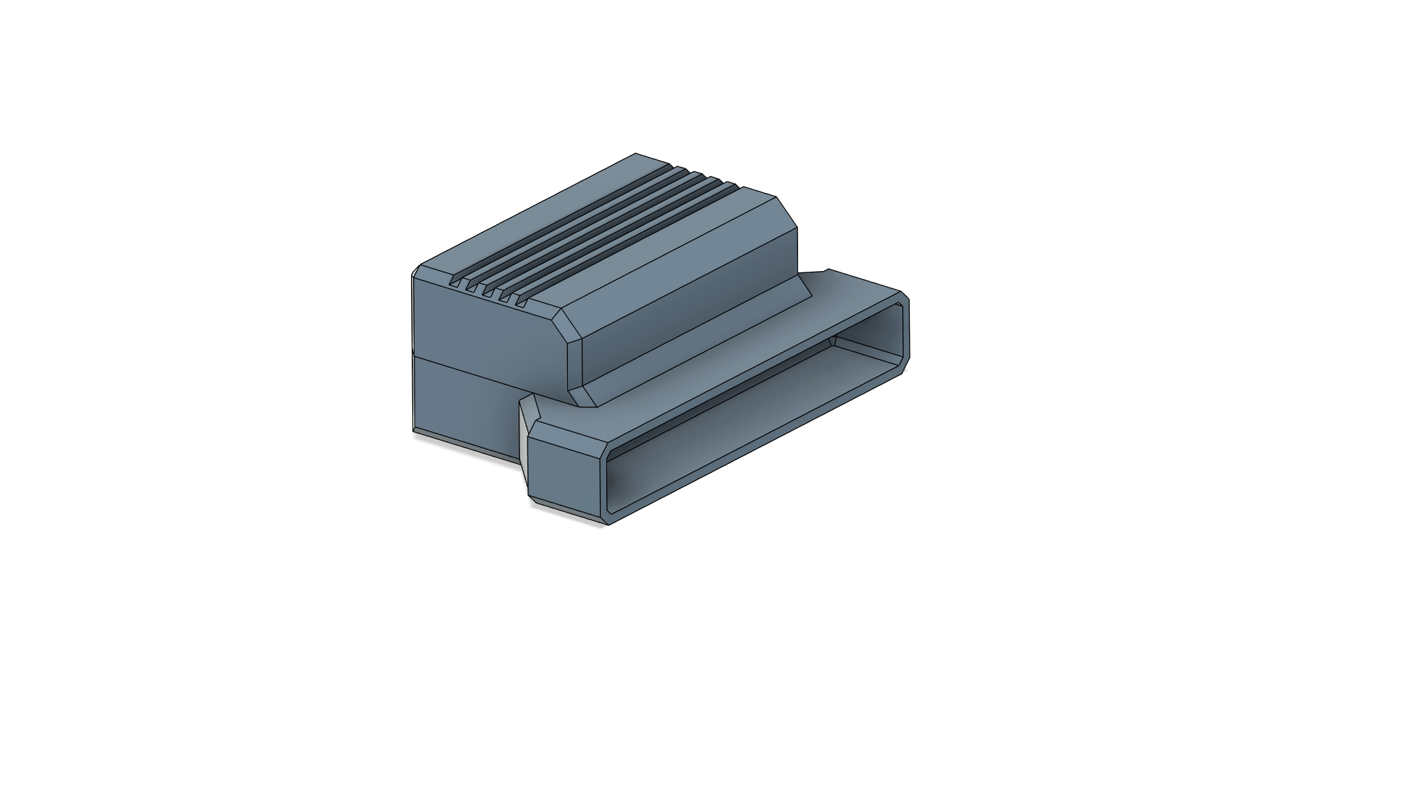 Ultimate 64 - IDC Extender For Userport by iinnrr | Download free STL ...