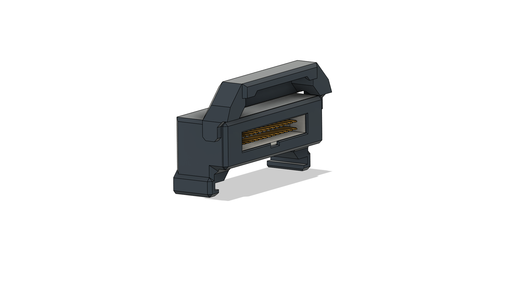 Ultimate 64 - IDC Extender For Userport by iinnrr | Download free STL ...