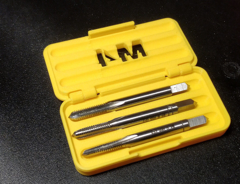 M4 tap set storage case by Printing Programmer | Download free STL ...