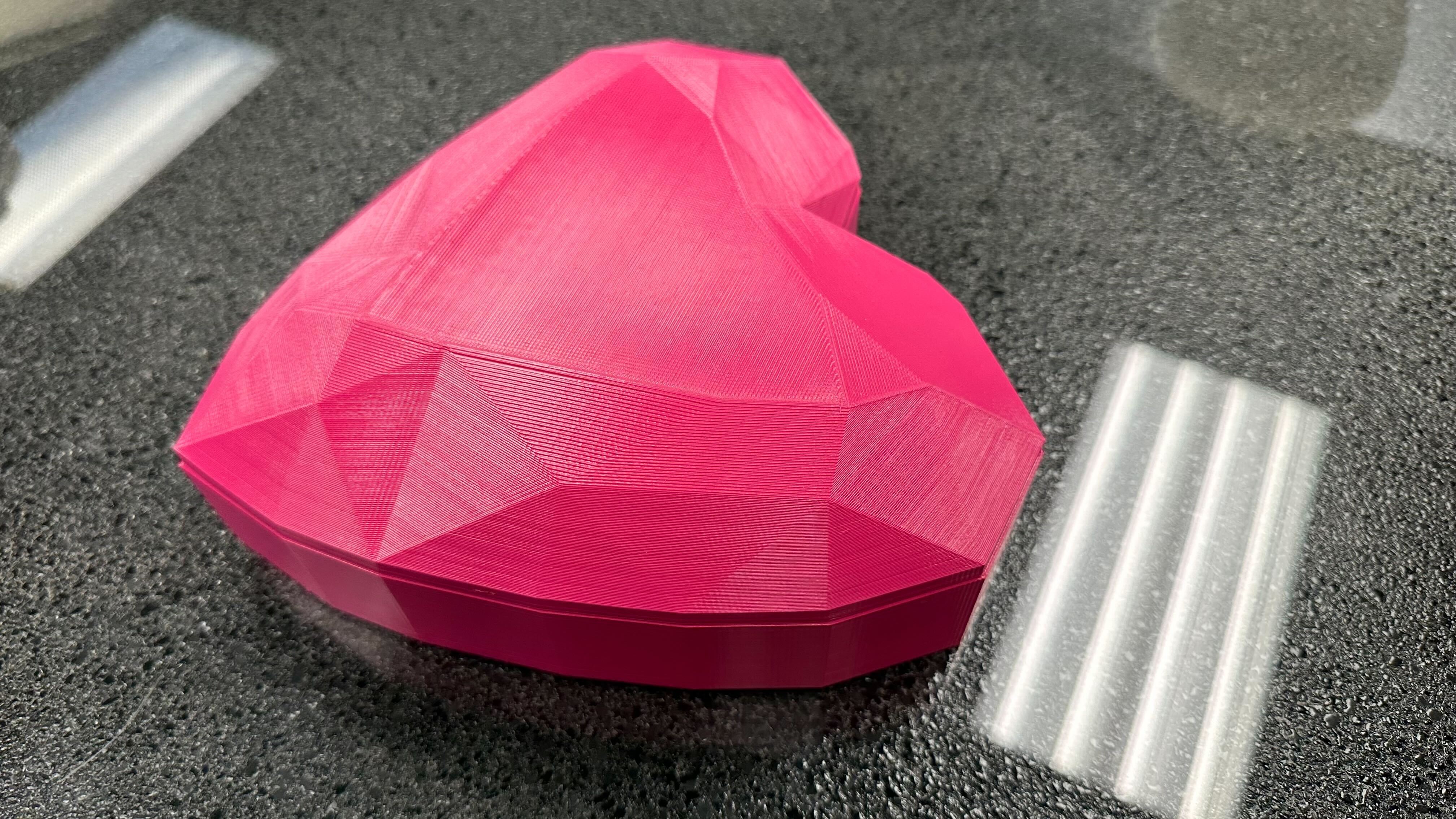 Heart-Cut Diamond Valentines Box by Absolute_Unit | Download free STL ...