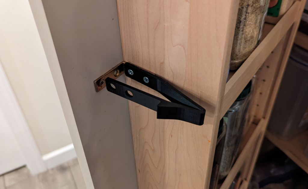 Cabinet Child Lock by Matt W | Download free STL model | Printables.com