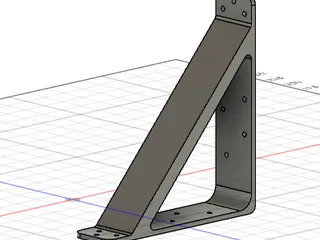 Right-angle shelf brackets 90º by TuImpresionEn3D | Download free STL ...