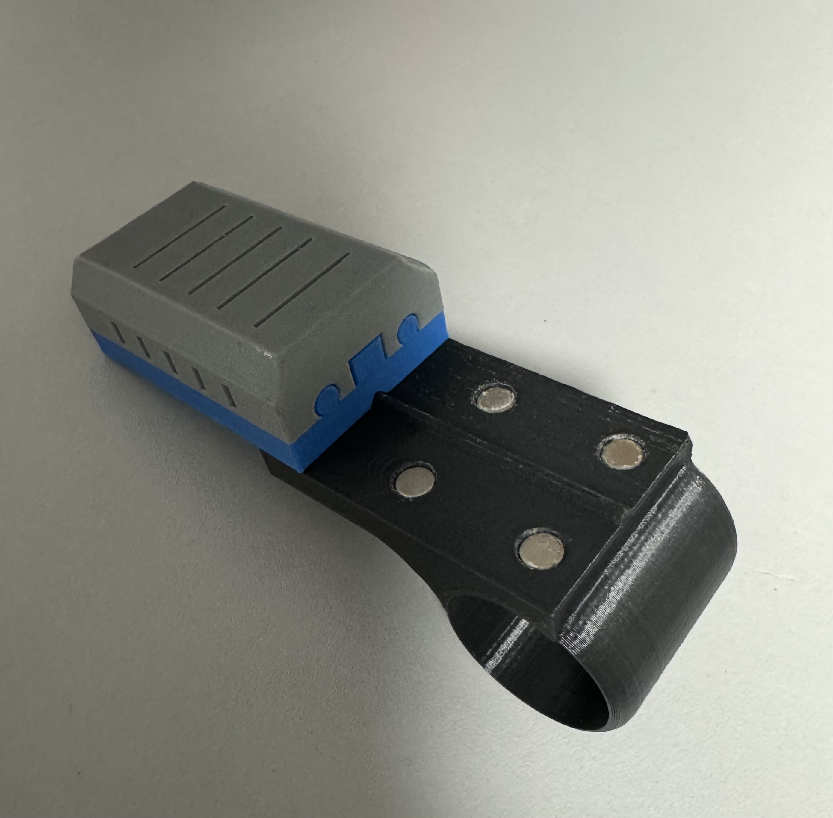 Magnetic fidget toy - finger gun 3V1 by MM | Download free STL model ...