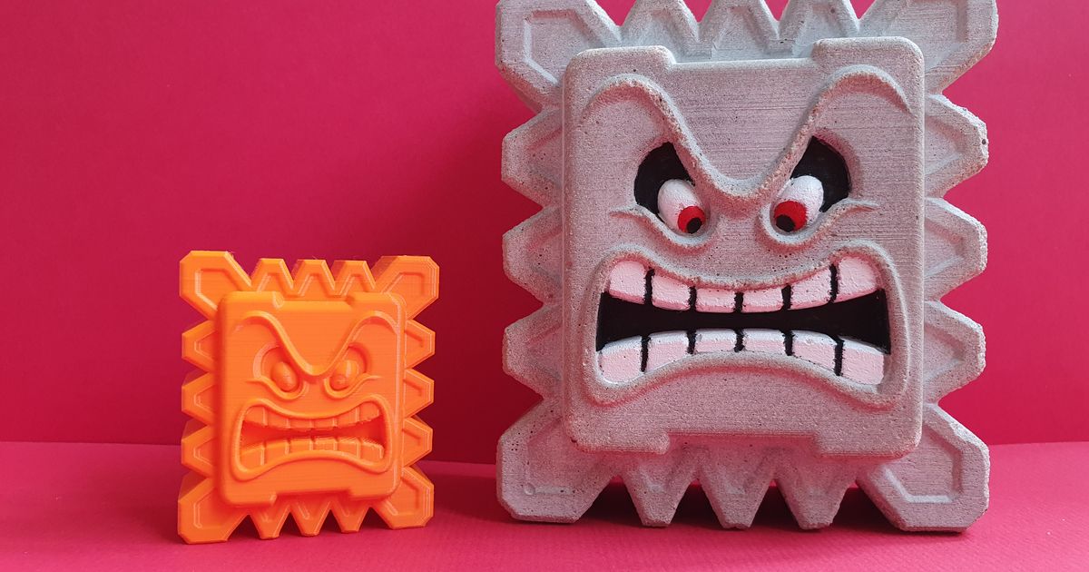 Thwomp by CHRIS-2020 | Download free STL model | Printables.com