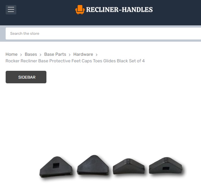 Floor protector/slider for furniture (recliner/rocker) feet by NC10 ...