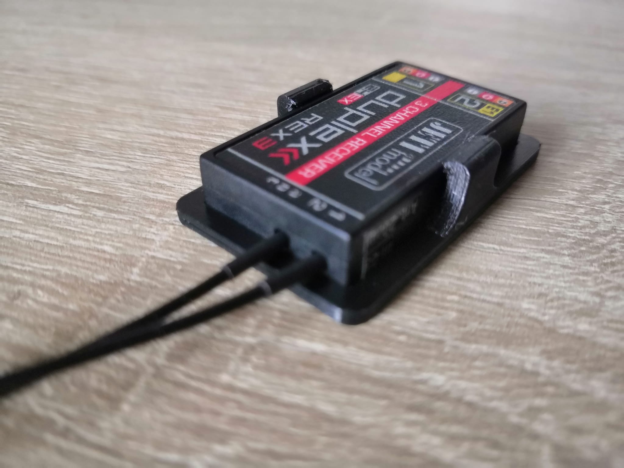 simple REX 3 Jeti Duplex mount by Lerion | Download free STL model ...