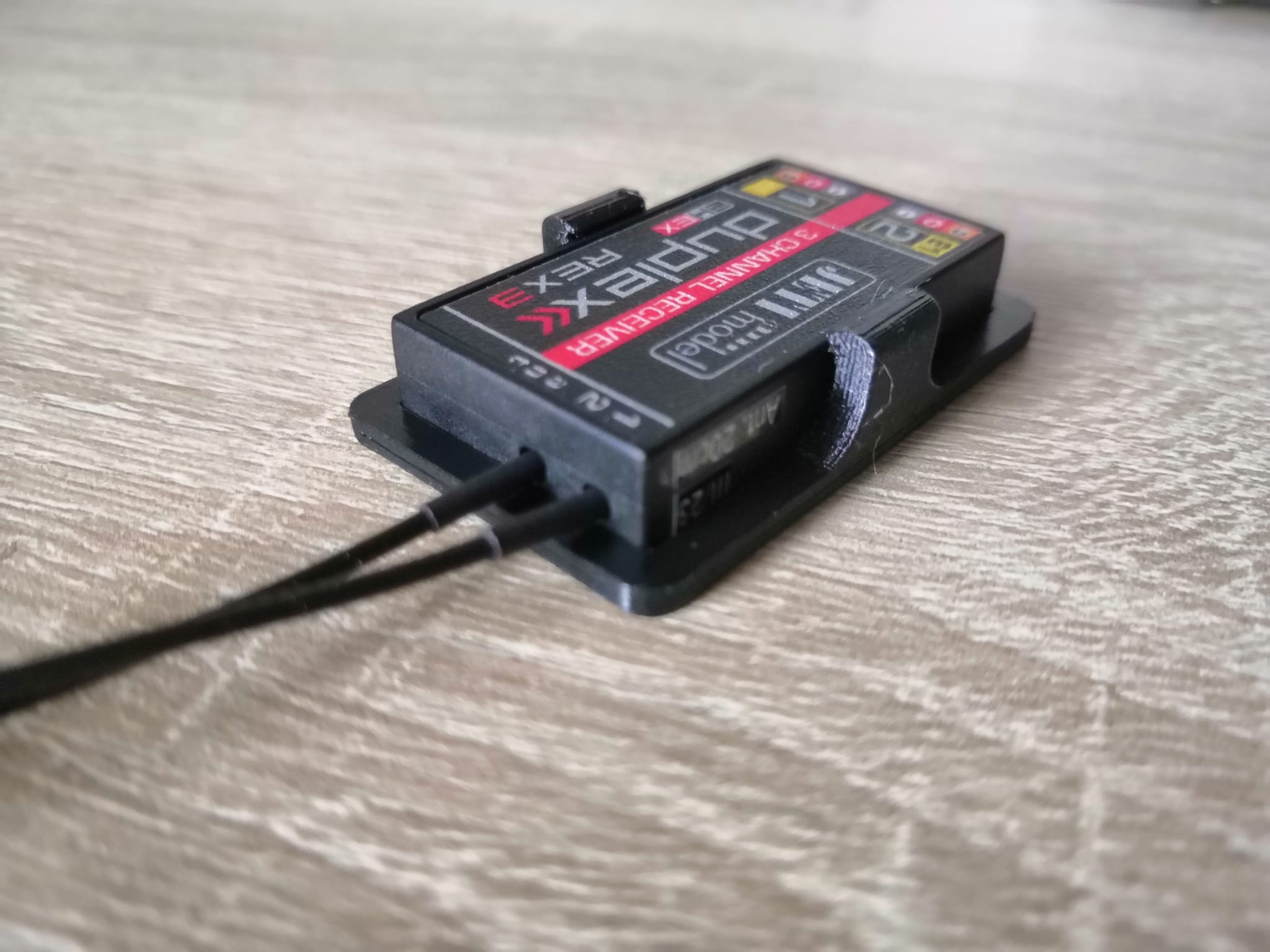 simple REX 3 Jeti Duplex mount by Lerion | Download free STL model ...