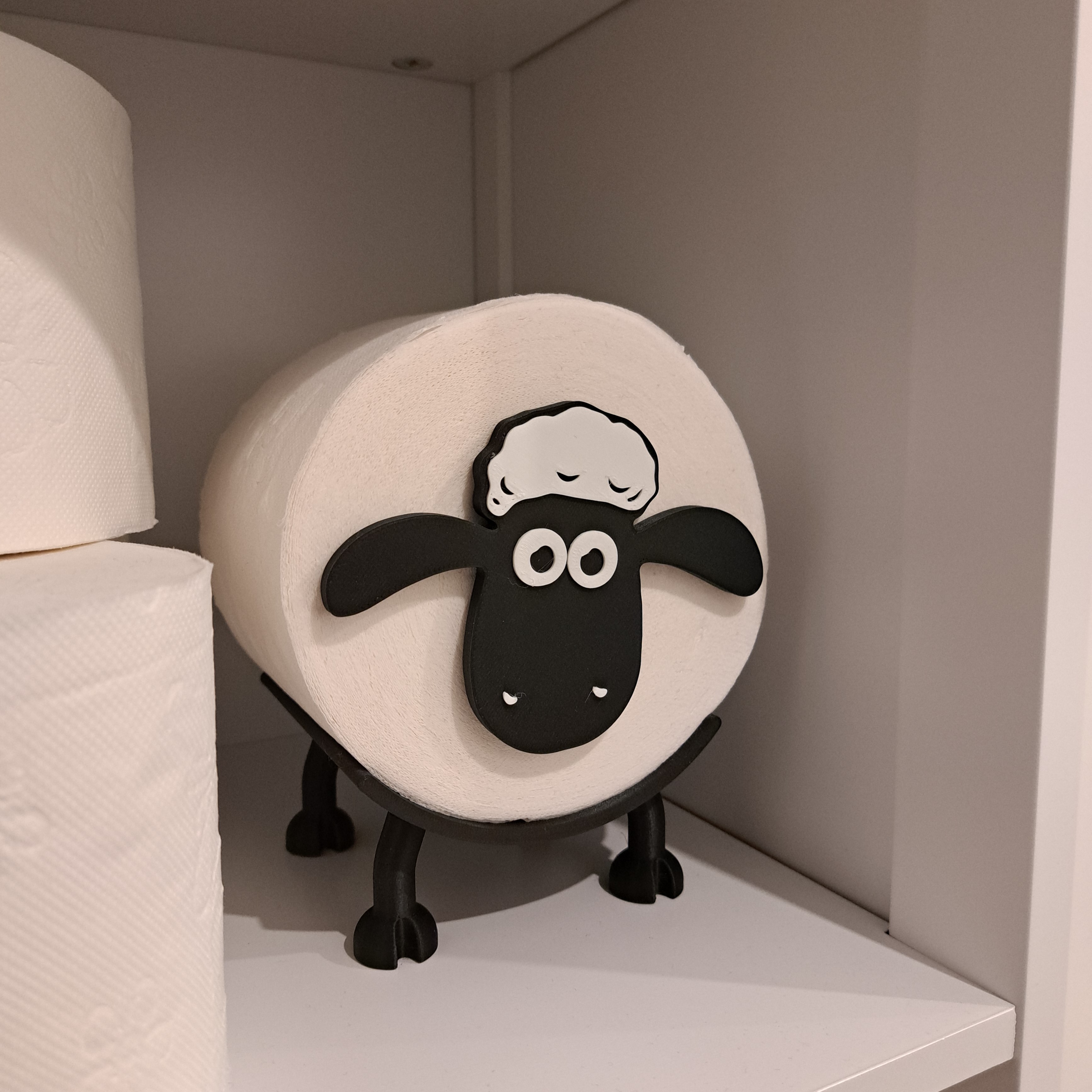 Shaun the Toilet-Sheep by koobj | Download free STL model | Printables.com
