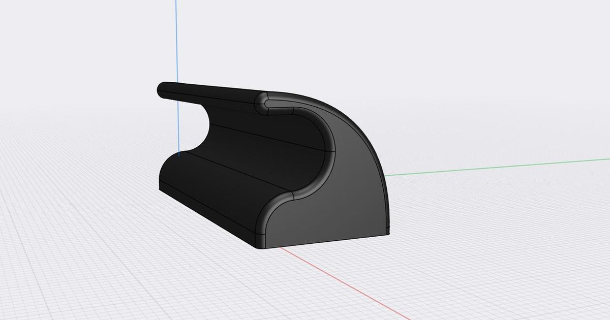 Simple handle by Sebastian Cervantes | Download free STL model ...