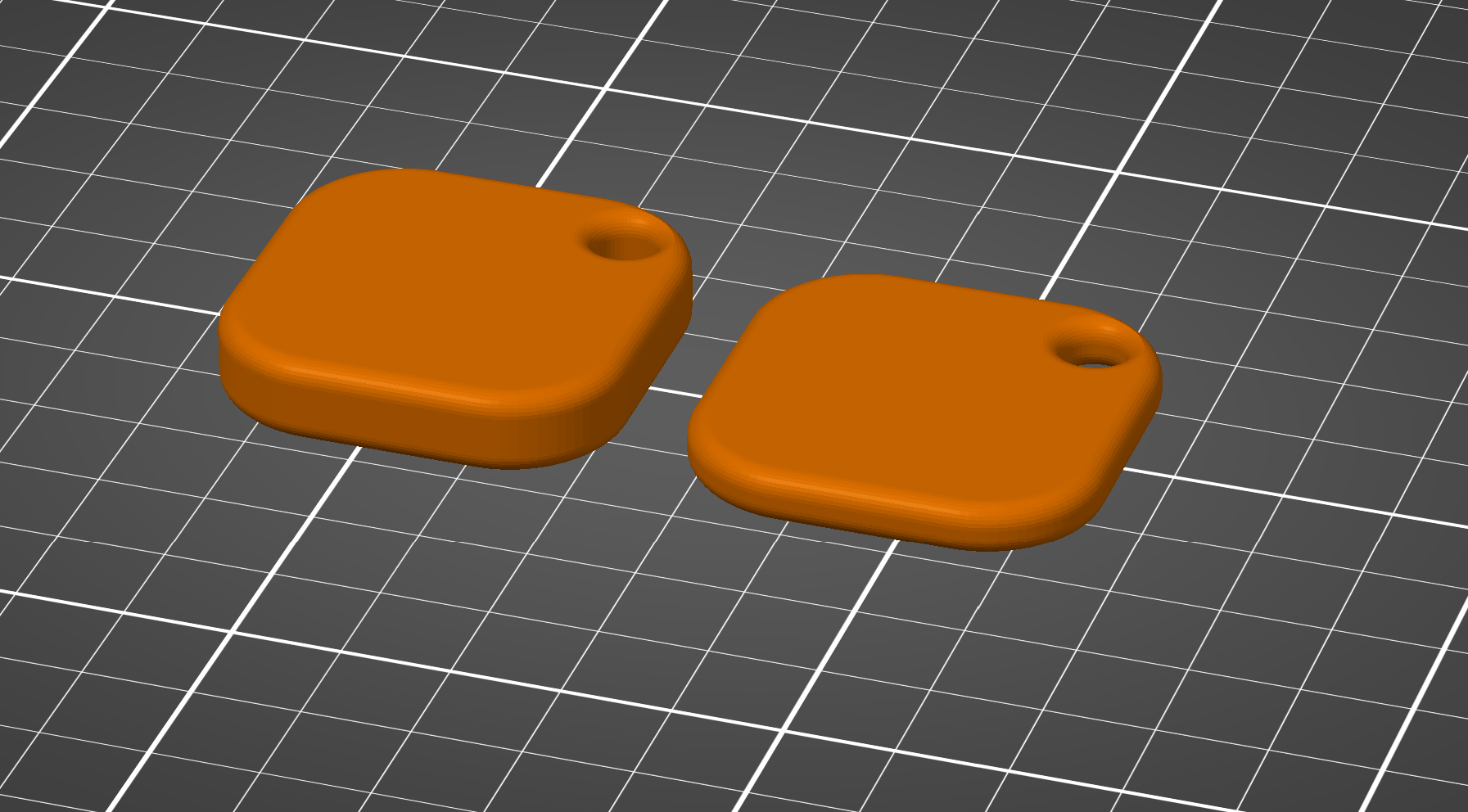 Simple Keychain by Warja | Download free STL model | Printables.com