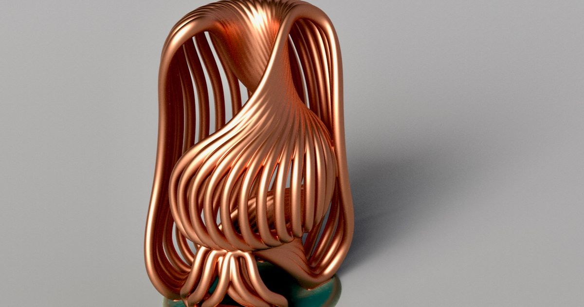 Wave Curve Extrude by SteedMaker | Download free STL model | Printables.com