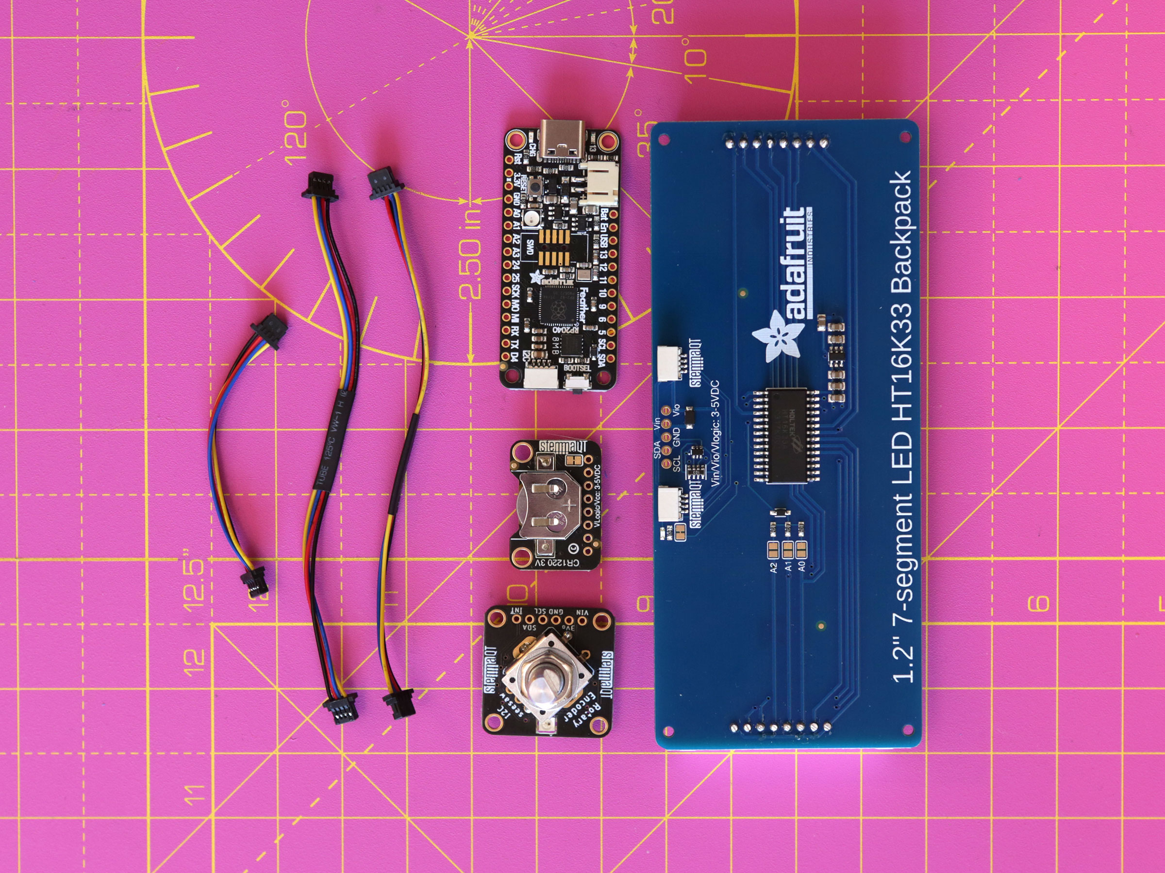 Digital Clock by Adafruit | Download free STL model | Printables.com