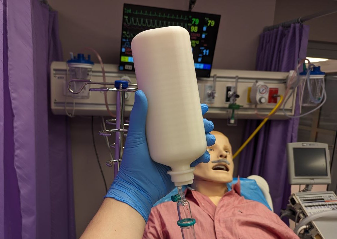 Intravenous Infusion bottle prop for healthcare simulation by ...