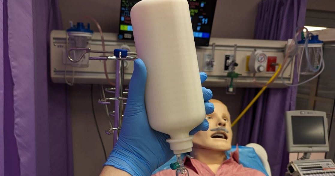 Intravenous Infusion bottle prop for healthcare simulation by ...