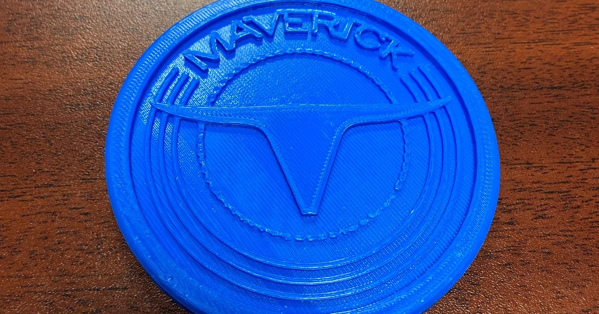 FORD MAVERICK COASTER by JBrown | Download free STL model | Printables.com