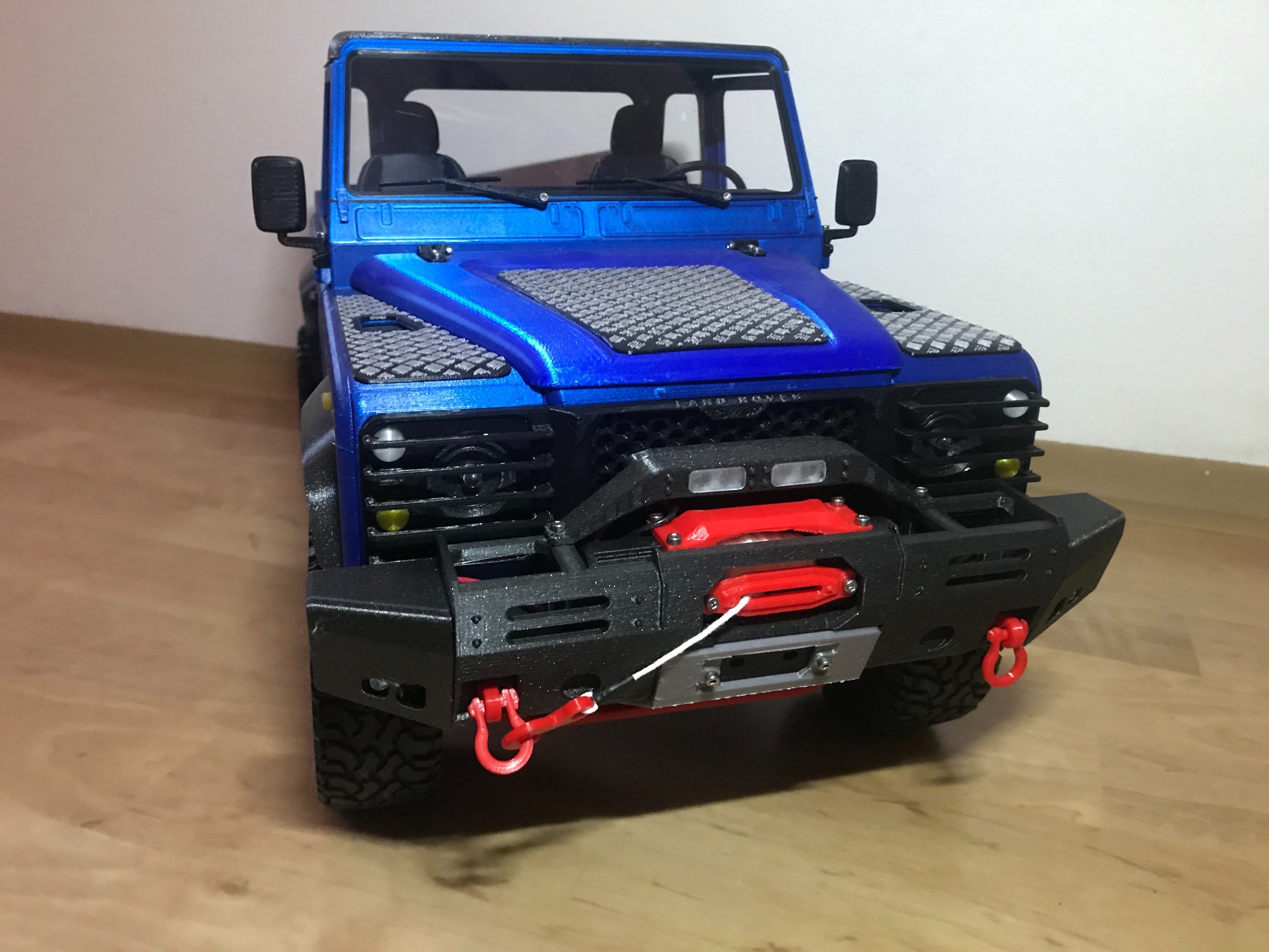 MODERN BUMPER AND WINCH FOR 3D SETS LANDY AND RANCHER by Fox Craft ...