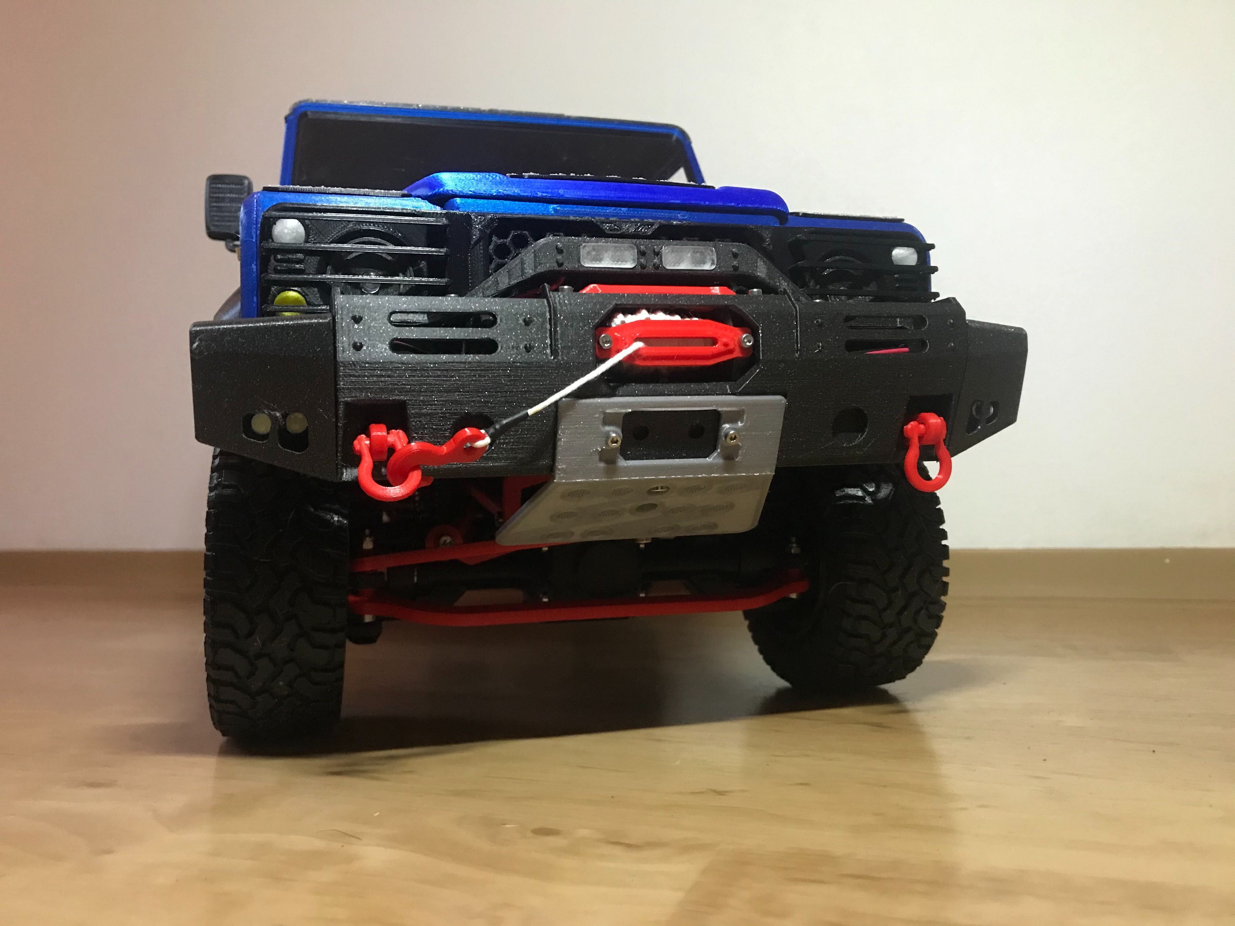 MODERN BUMPER AND WINCH FOR 3D SETS LANDY AND RANCHER by Fox Craft ...